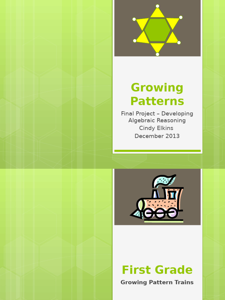 C. Elkins - Growing Patterns Power Point | PDF