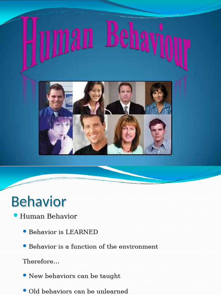 Lec 3 - Human Behavior | PDF