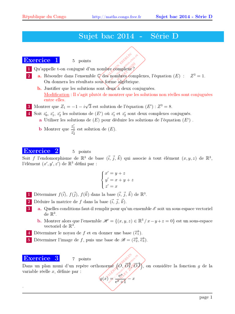 2014 Suj Bac D | PDF