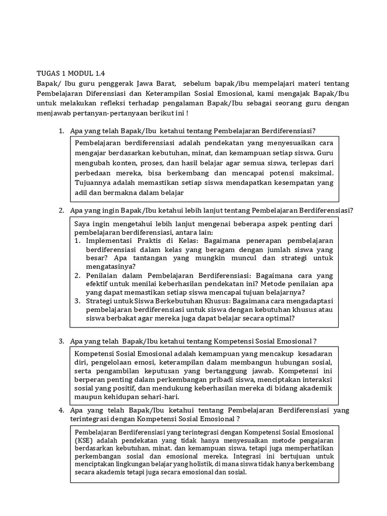 LK MODUL 1.4 LEVEL 1 | PDF LK MODUL 1.4 LEVEL 1 | PDF