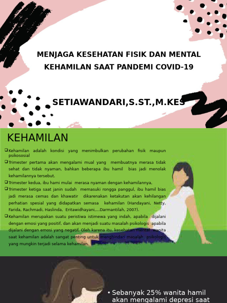 Kesehatan Mental Bumil Bulin Bufas | PDF