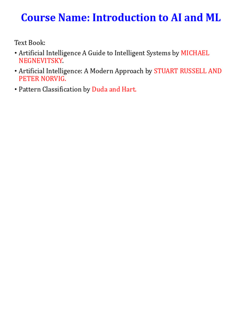 Artificial intelligence and machine learning | PDF