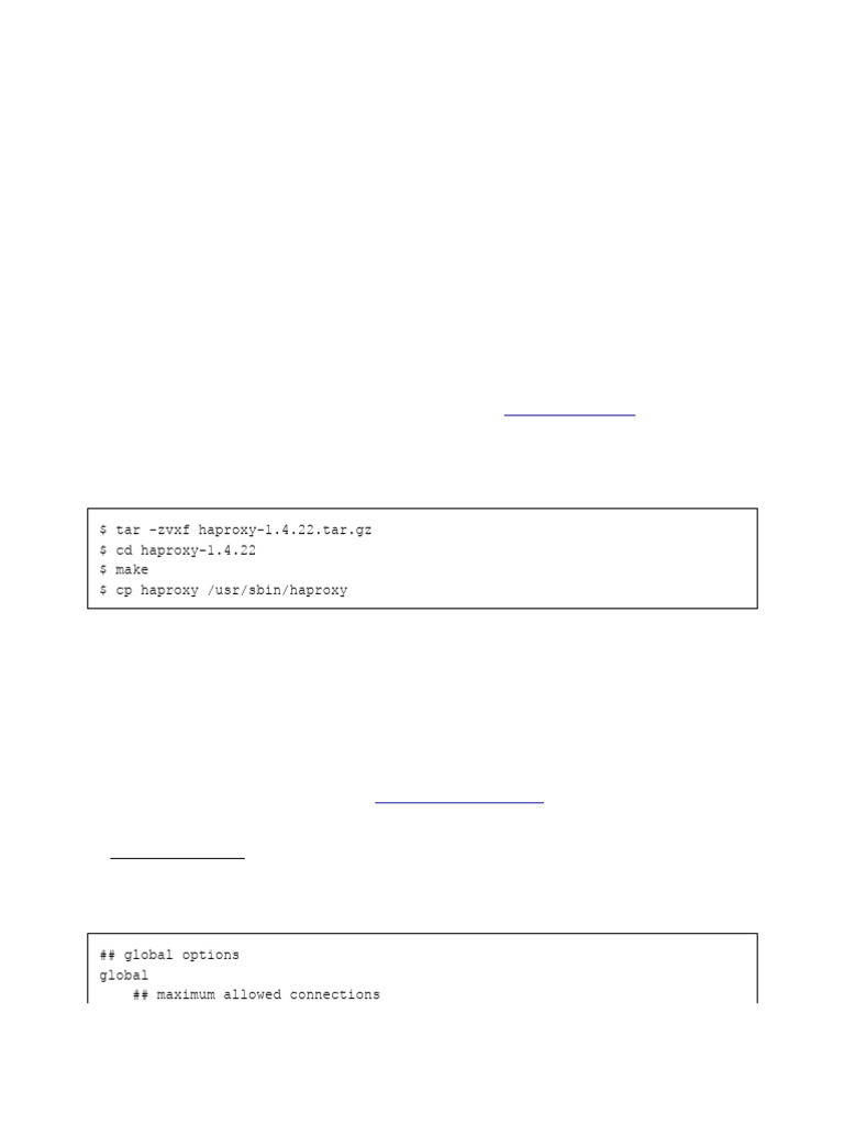 Load Balancing With HAProxy | PDF | Load Balancing (Computing ...