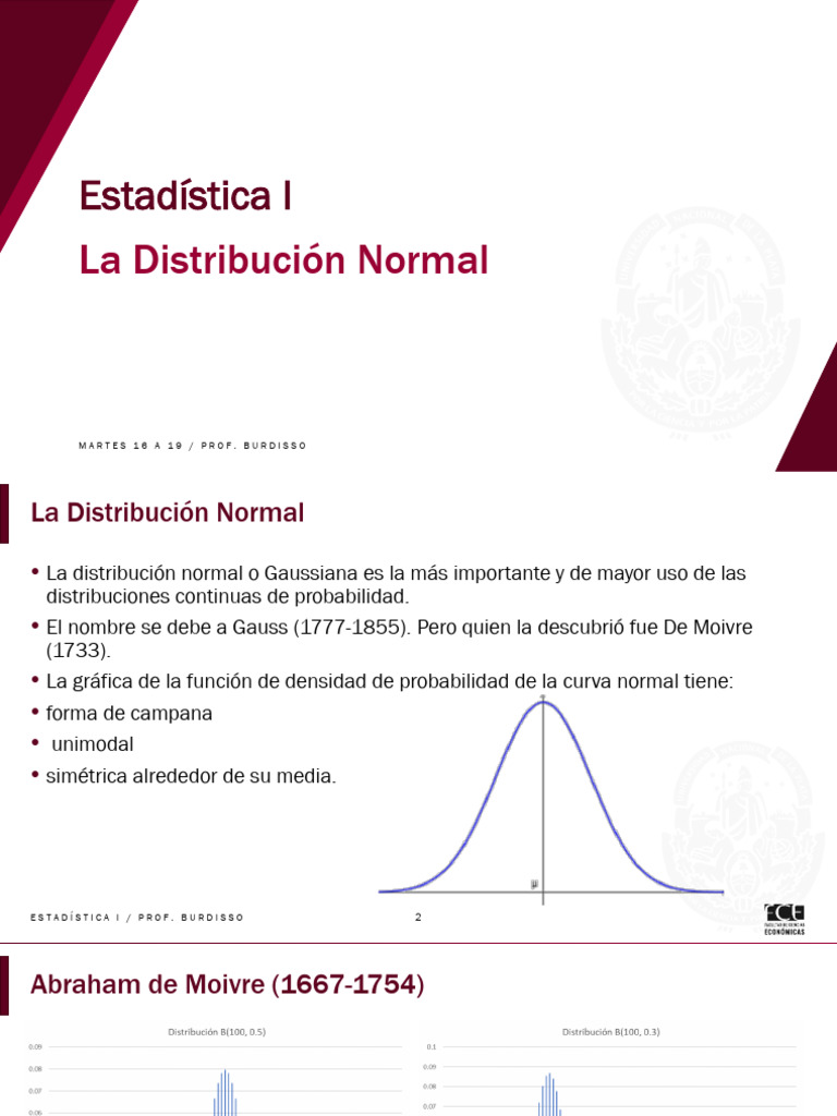 La Distribución Normal | PDF