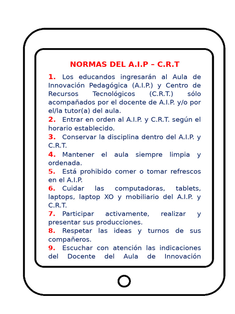 Normas Aip CRT | PDF