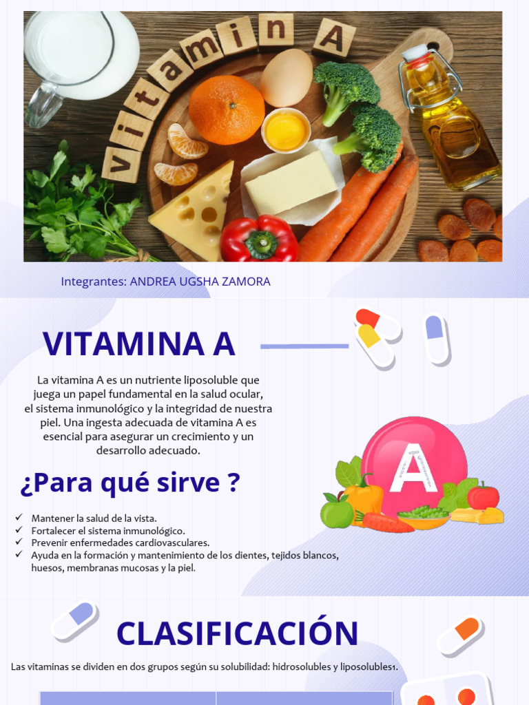 Vitamina A 1 | PDF