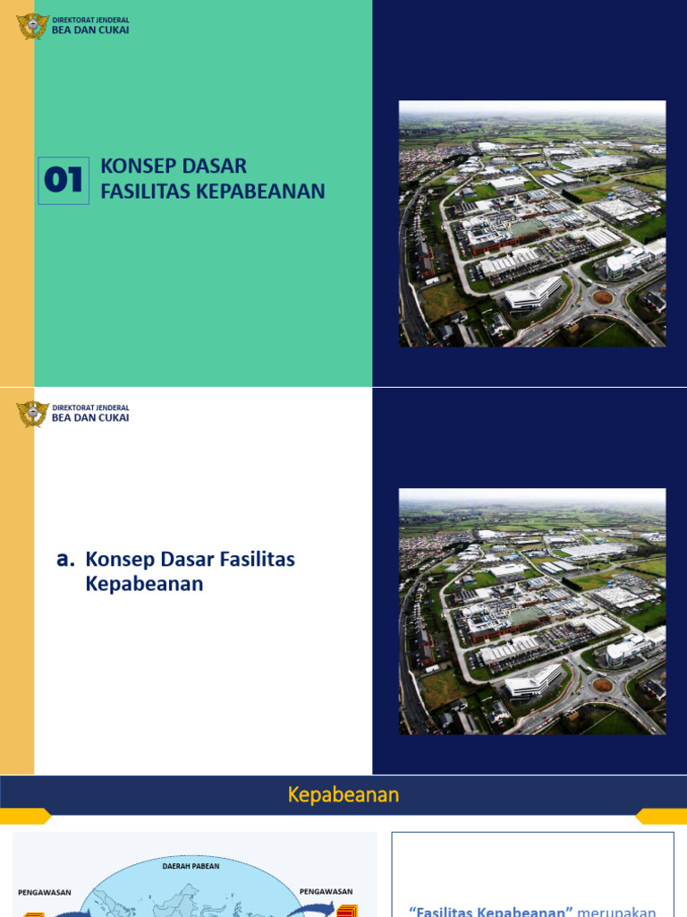 01 Konsep Dasar Fasilitas Kepabeanan | PDF