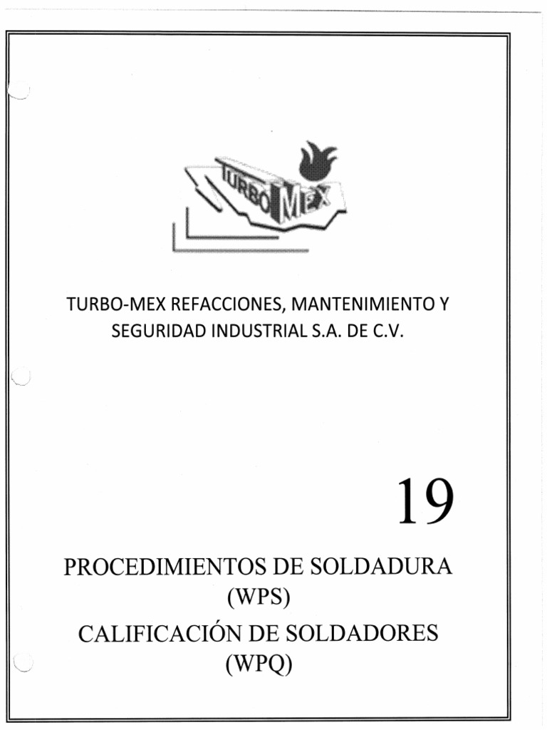 19. WPS Y WPQ | PDF
