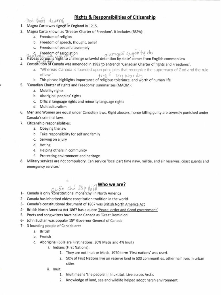 Discover Canada Summary | PDF