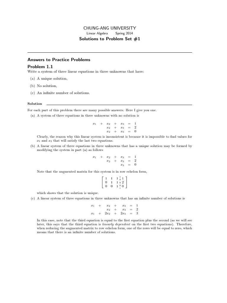 Pset 01 Sol | PDF