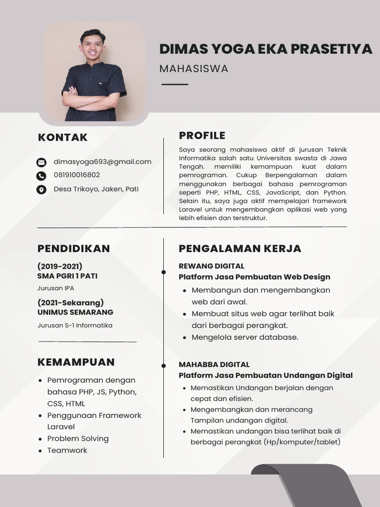CV Dimas | PDF