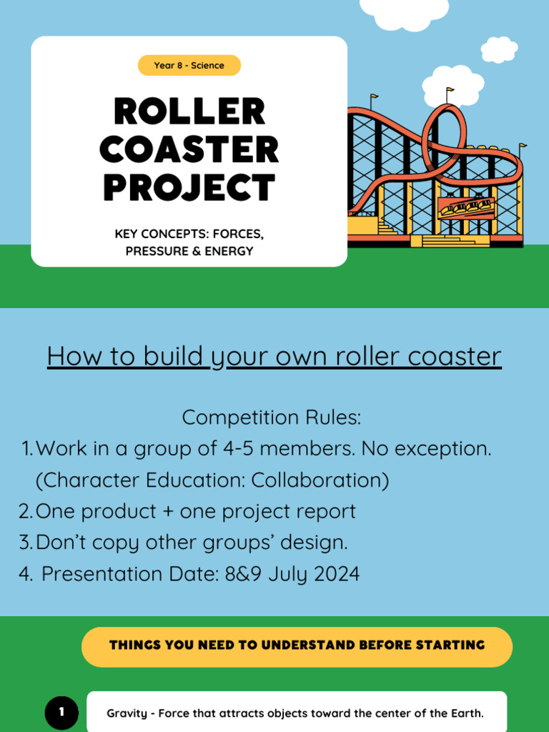 Energy in A Roller Coaster | PDF
