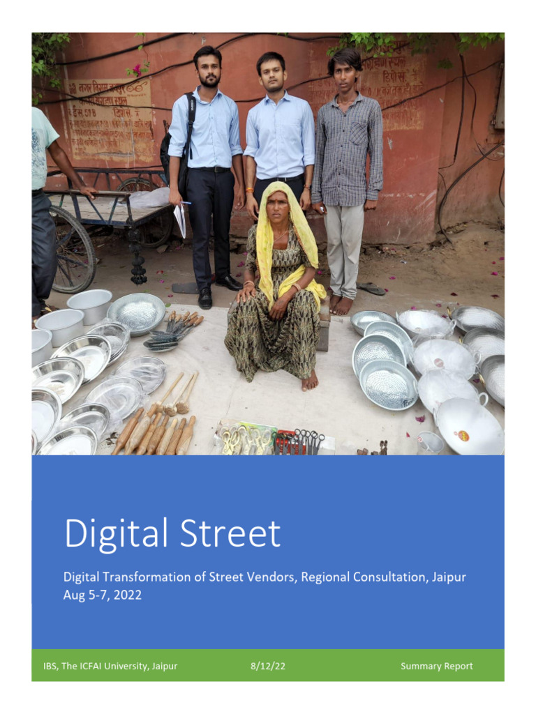 Report On The Digital Street Project | PDF