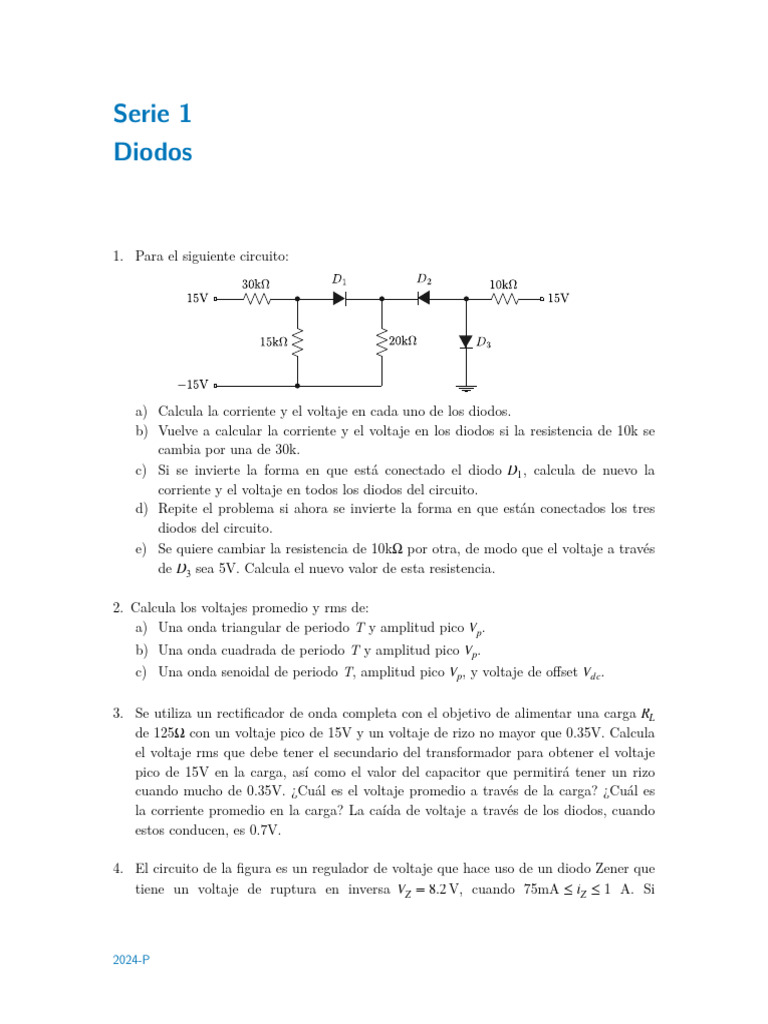 Serie 01 Diodos | PDF