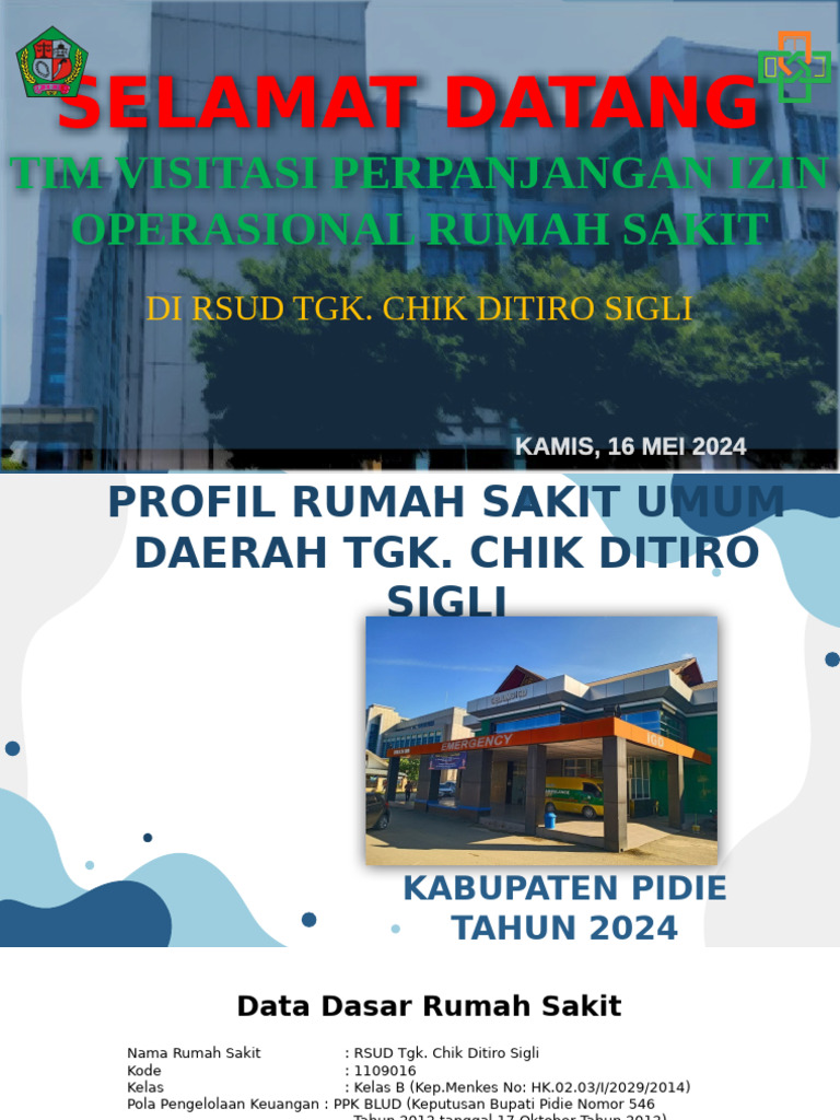 Profil Rsud TCD | PDF