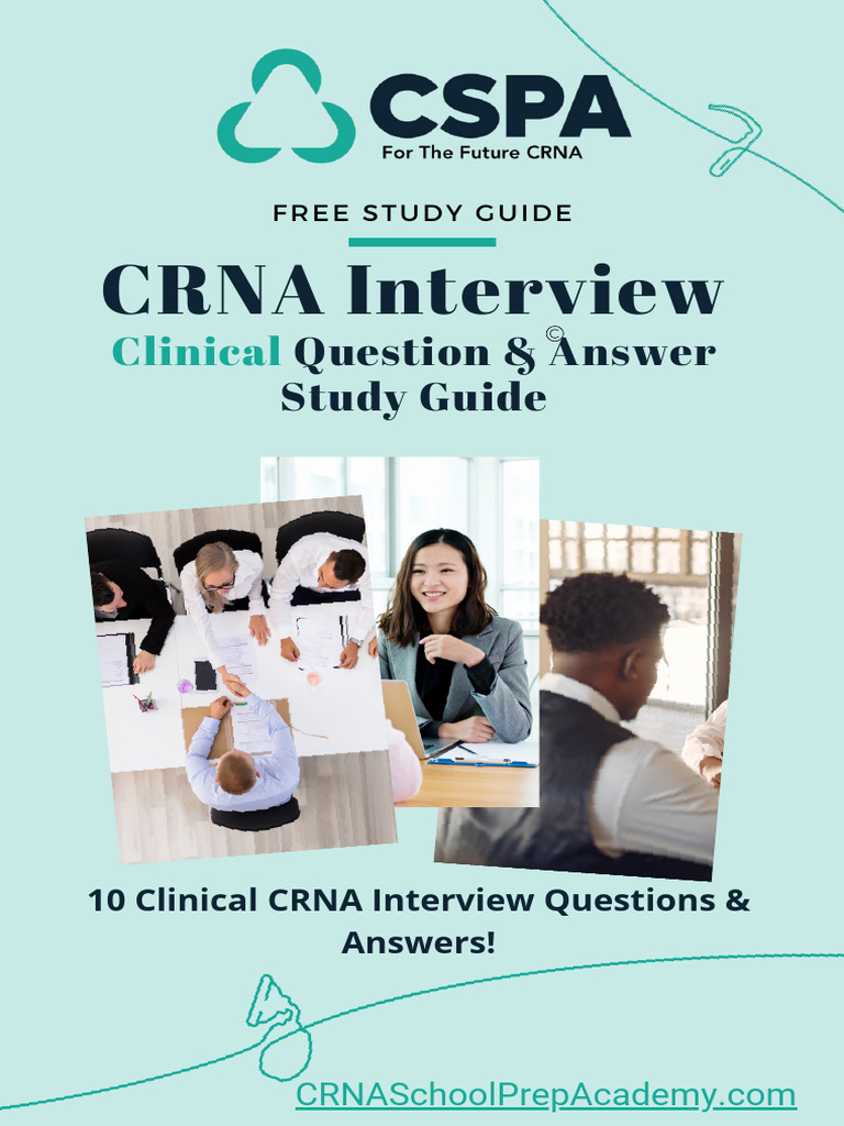 FREEBIE CRNA Interview Clinical Question Guide | PDF