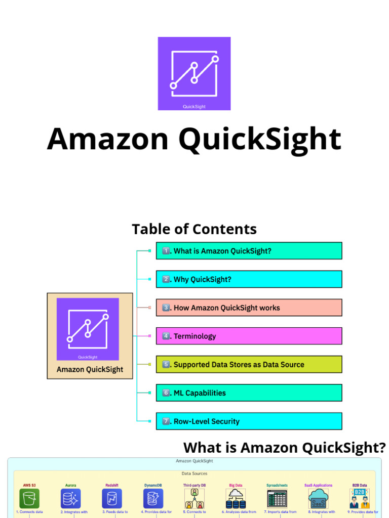 Amazon QuickSight | PDF