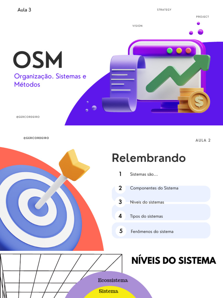 Aula 3_OSM - Estruturas organizacionais | PDF