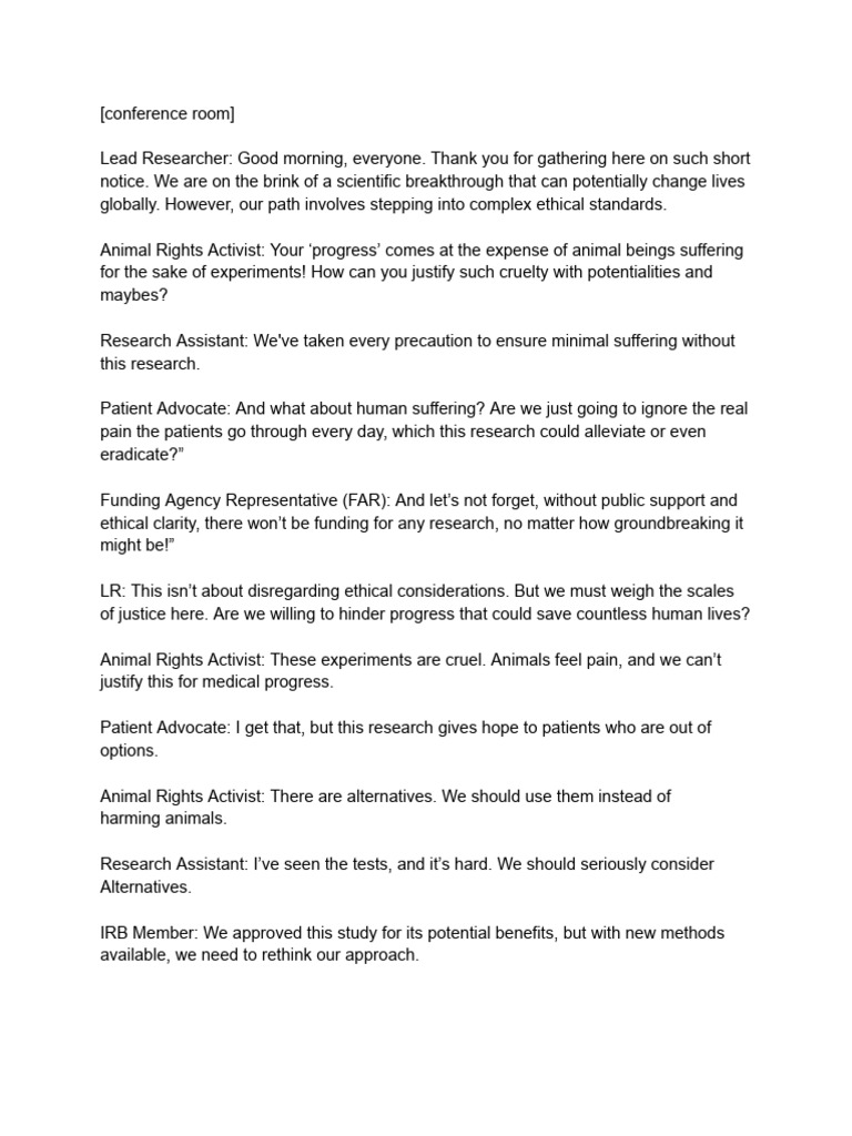 Script Ethics | PDF