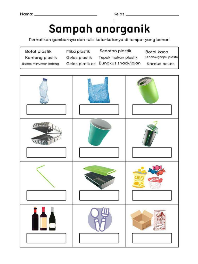 Sampah Anorganik | PDF