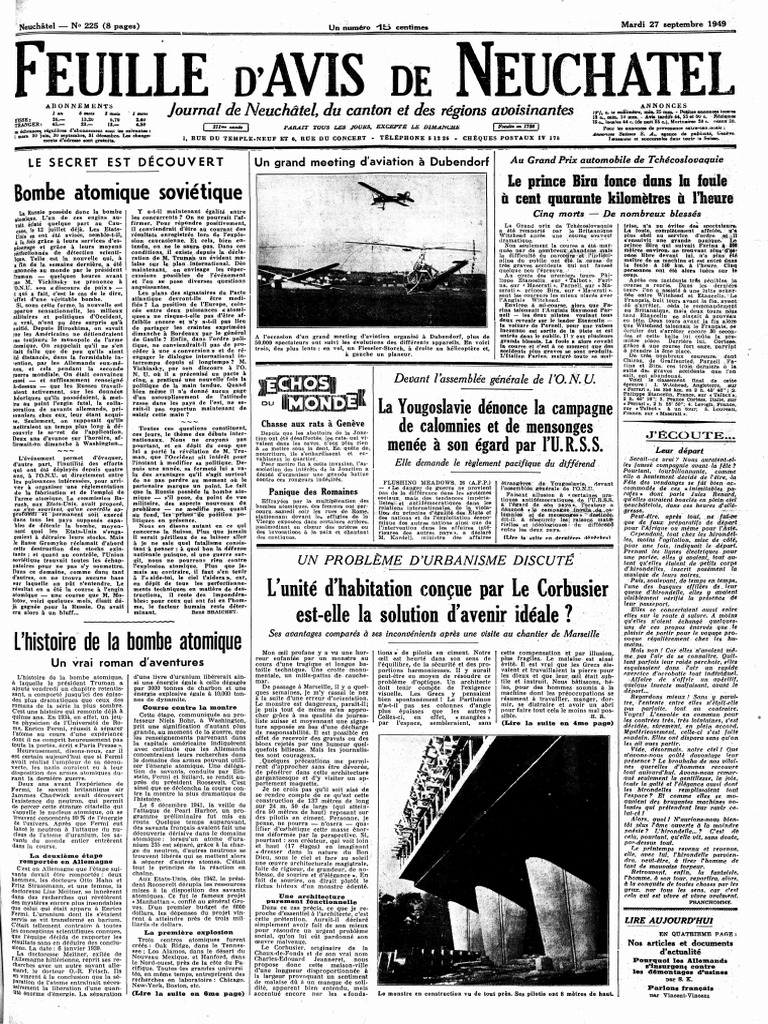 Bombe Atomique Soviétique | PDF