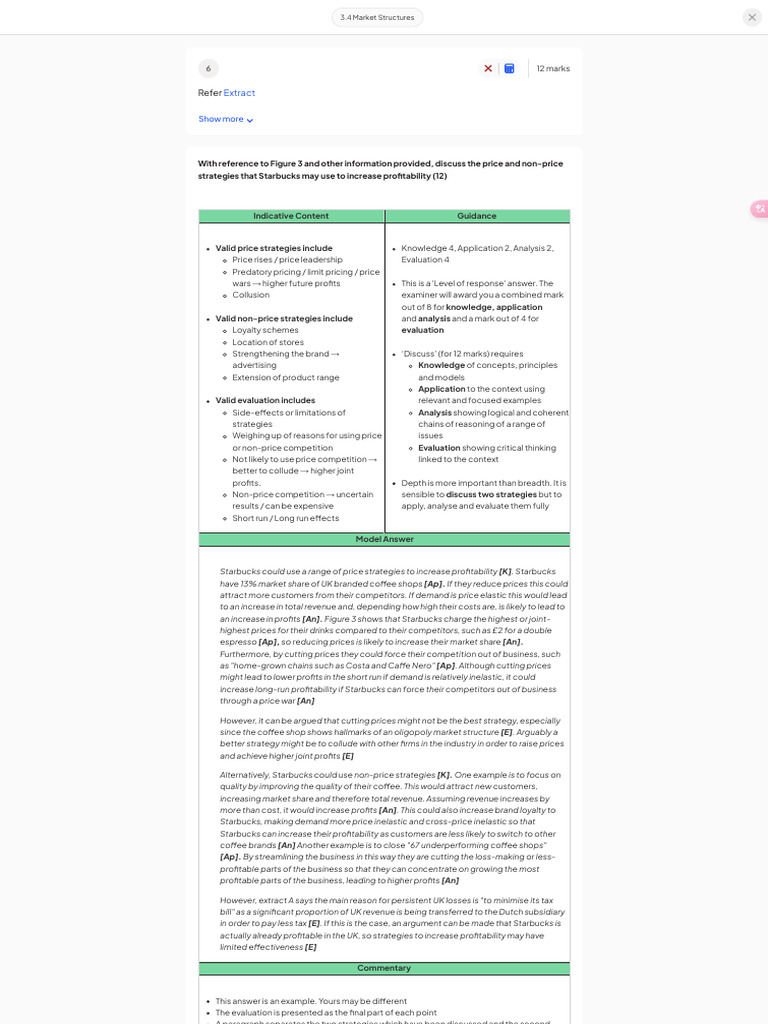 Oligopoly Short Q 2 | PDF