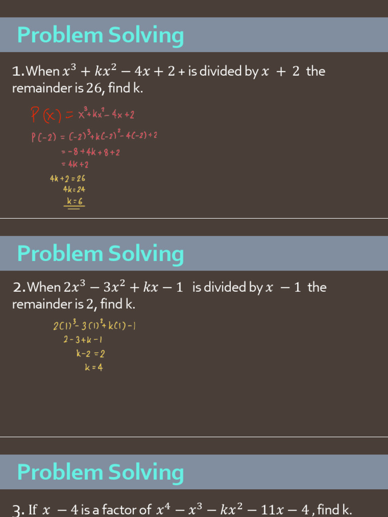 Problem Solving | PDF