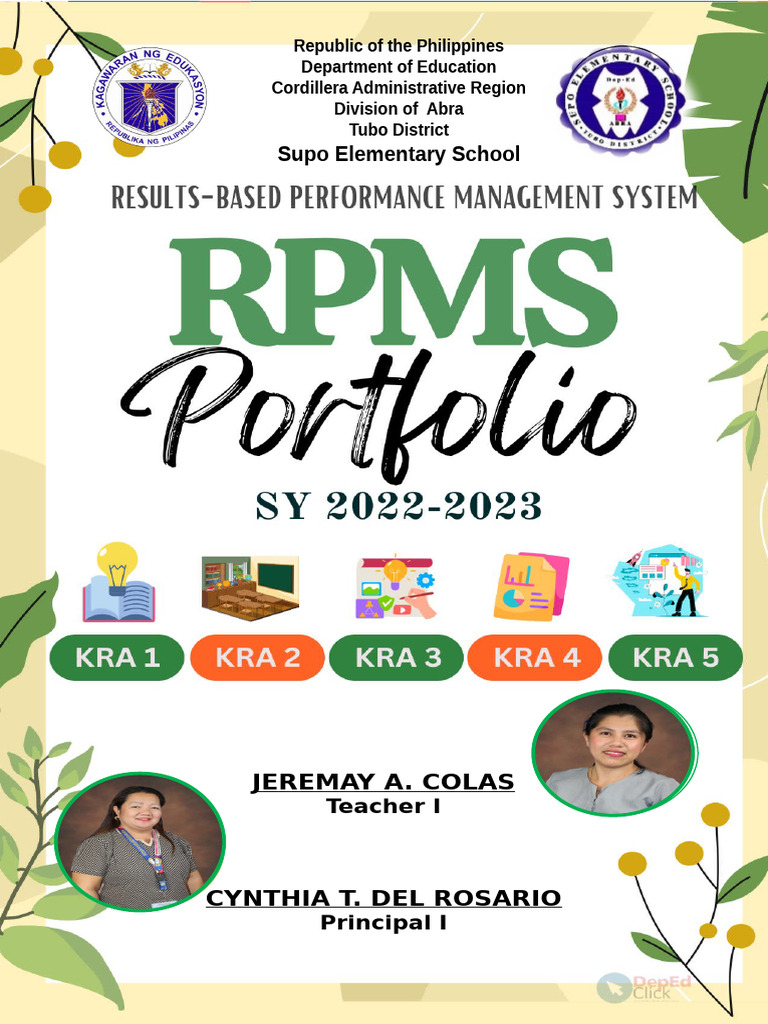 E-rpms Portfolio (Design 8)_depedclick | PDF