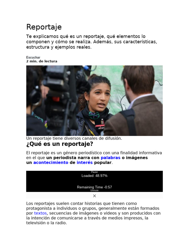 Reportaje | PDF