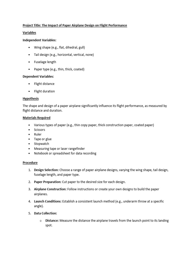 Science Project | PDF