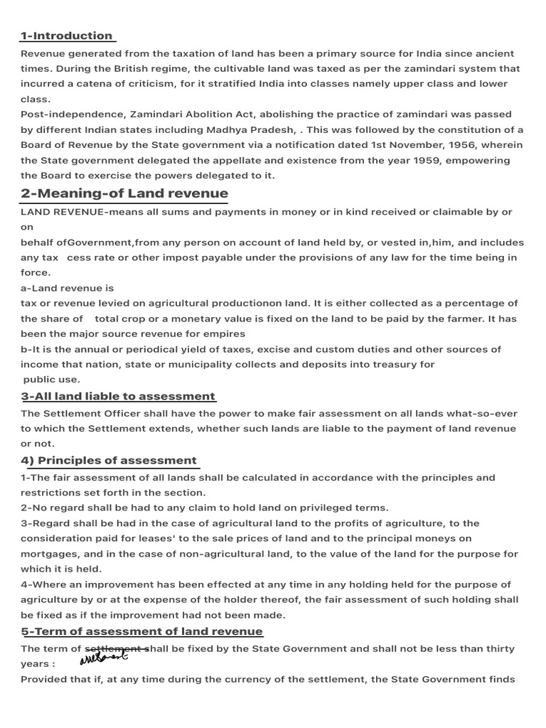 Land-Revenue Is The First Charge 2 | PDF | Taxes | Finance & Money Management
