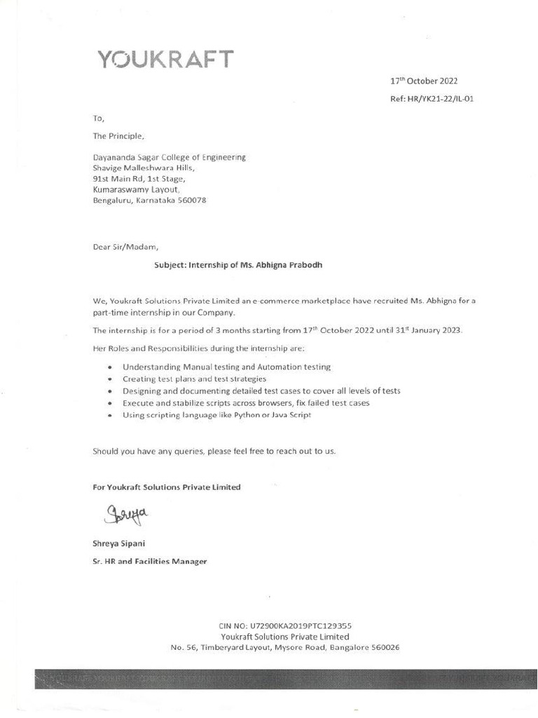 Offer_Letters_2022-23-3 | PDF