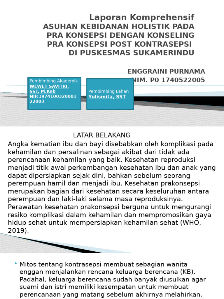 Ujian Kompre Prakonsepsi | PDF