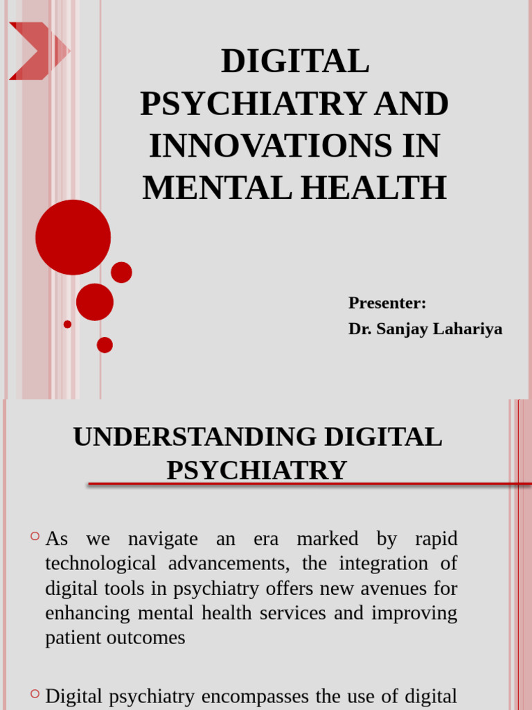 Digital Psychiatry and | PDF