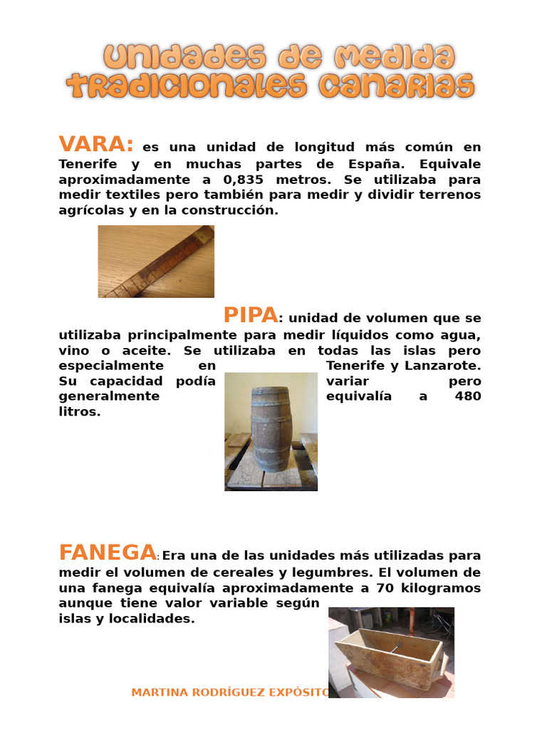 Medidas Canarias | PDF