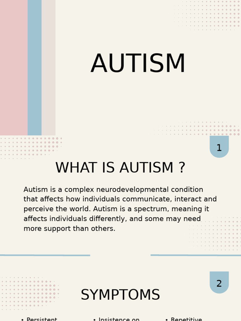 Autism 1 | PDF