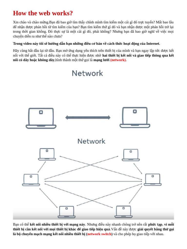 How the Web Works | PDF