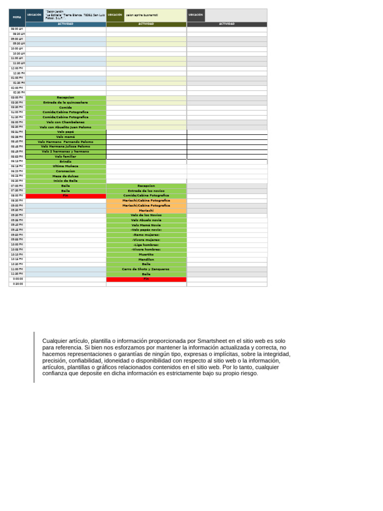 Programacion de Eventos | PDF
