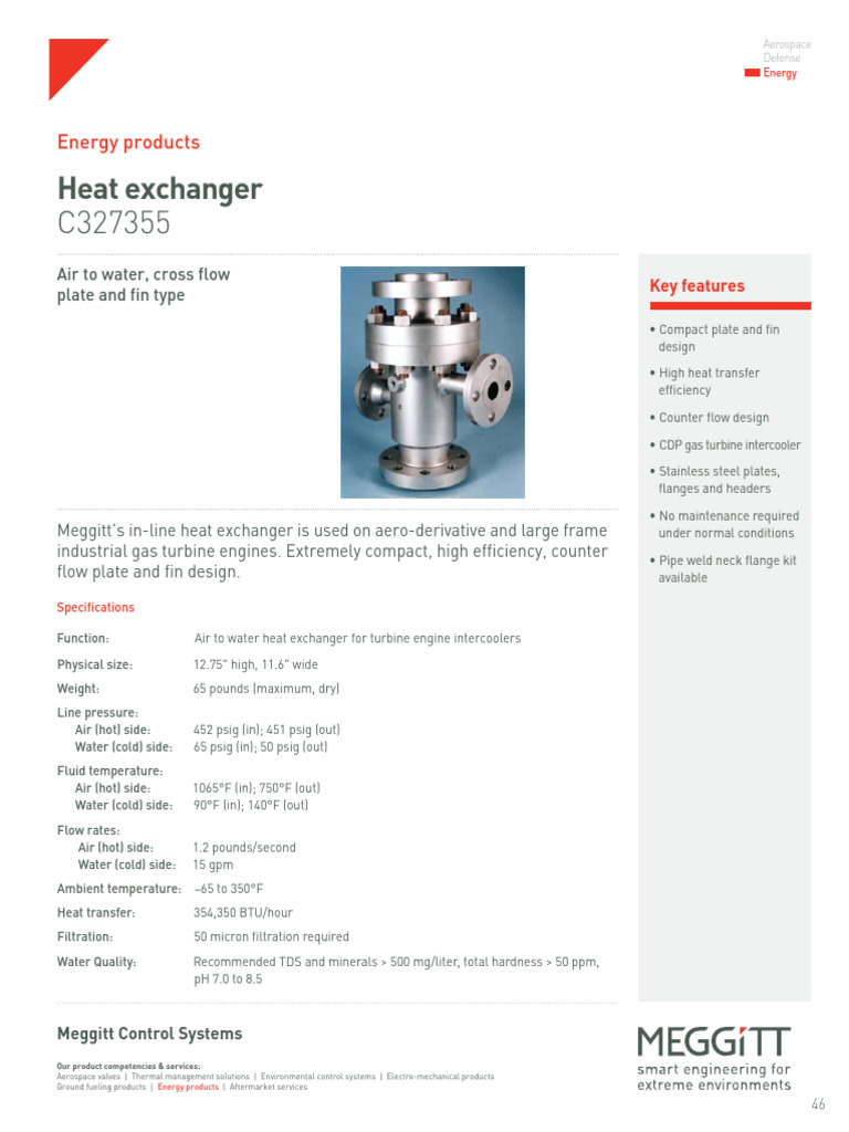 C327355 Heat Exchanger | PDF
