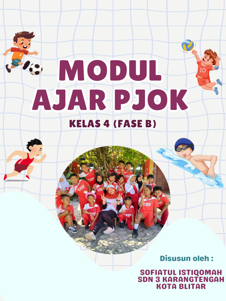 MODUL AJAR - Fase B Kelas 4 Materi Gerak Lokomotor | PDF