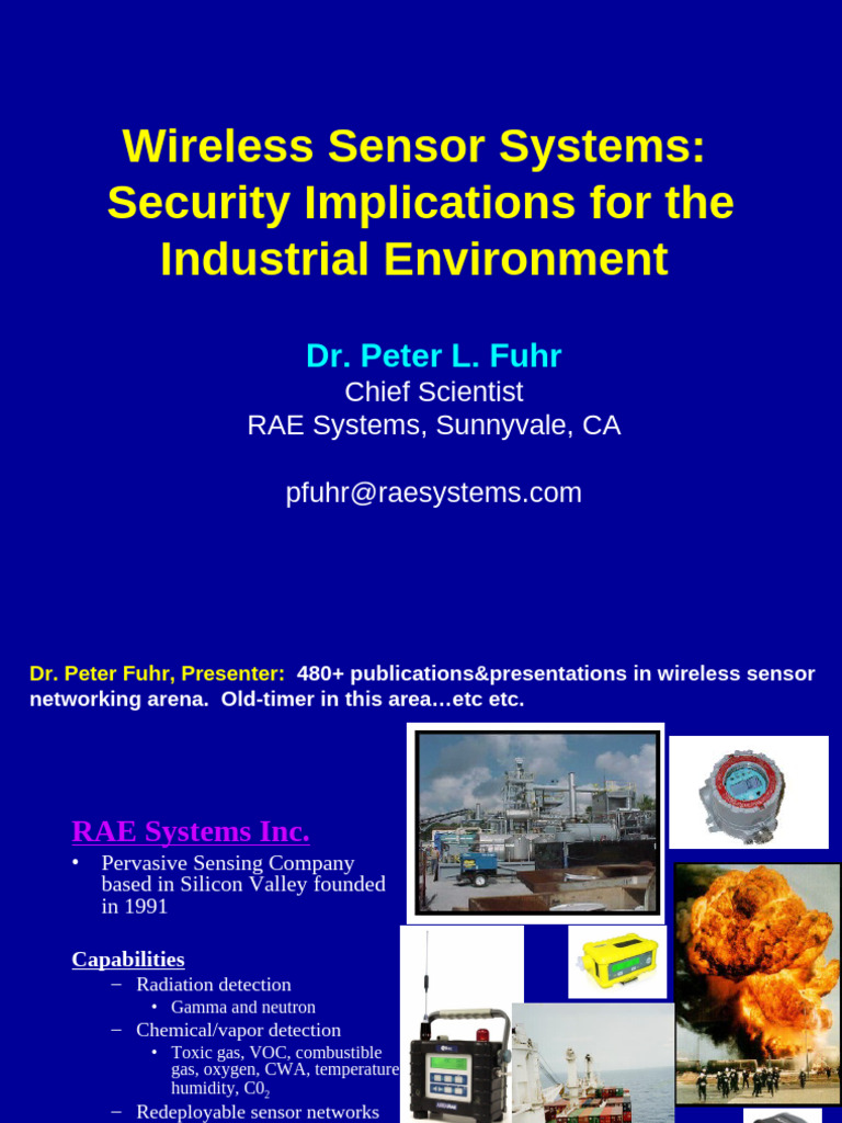 Industrial Wireless Sensor Security Insights | PDF | Ieee 802.11 ...