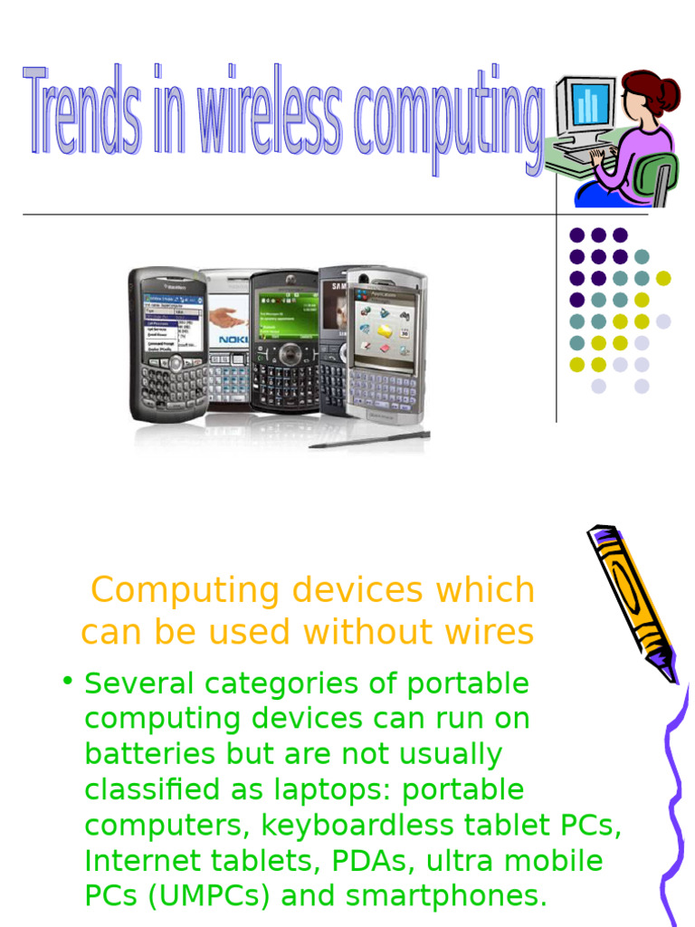 Fdocuments - in - Trends in Wireless Computing | PDF | Personal Digital Assistant | Tablet Computer