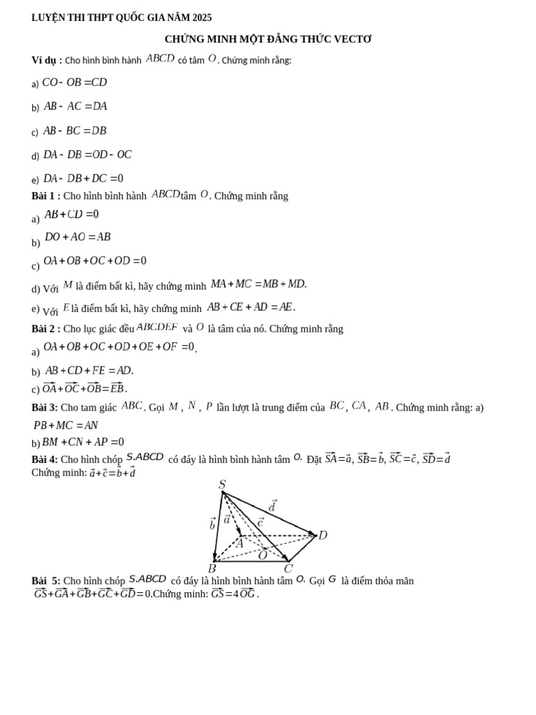 CH NG Minh & Phân Tích Vectơ | PDF