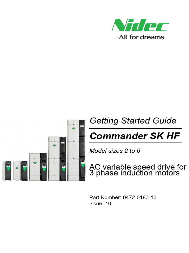 Commander SK 2 To 6 GSG English Issue 10 (0472-0163-10) - Approved | PDF