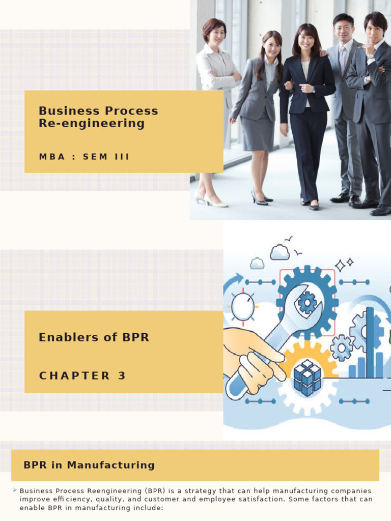 Unit 3 Enablers of BPR | PDF