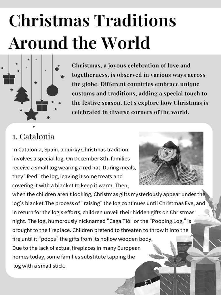 Christmas Traditions Around the World | PDF