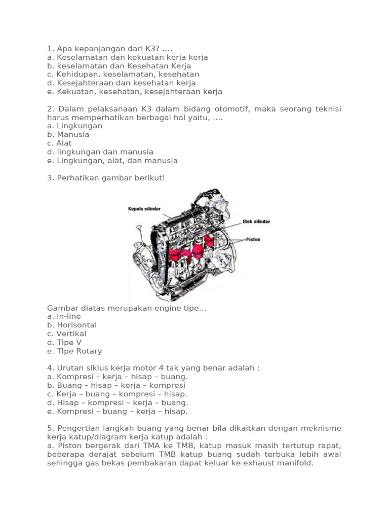 Soal Pas Genap Tdo | PDF