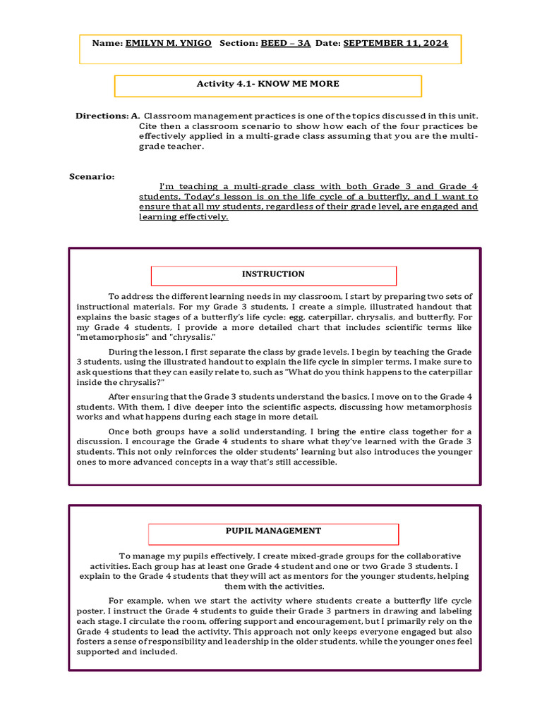 Unit 1 Activity 4.1 Assignment | PDF