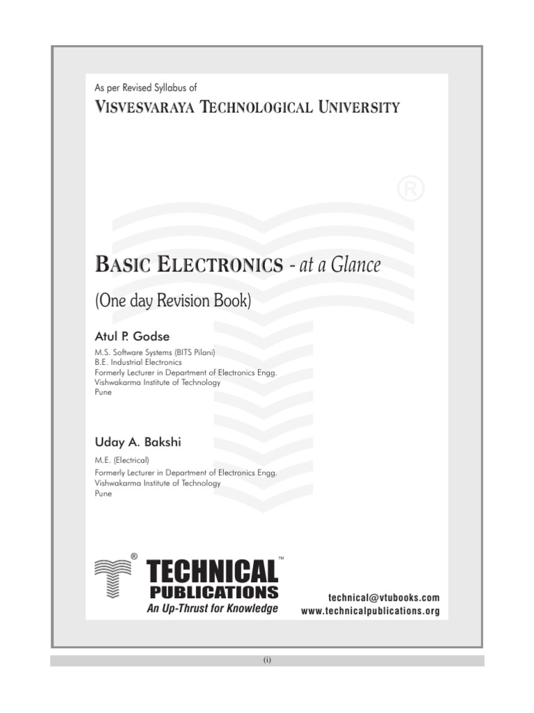 Basic Electronics by Bakshi PDF Free | PDF