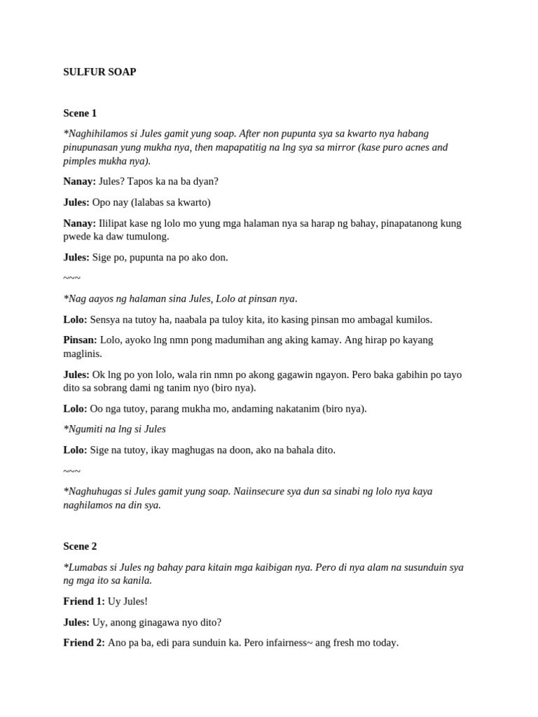 Commercial Script | PDF